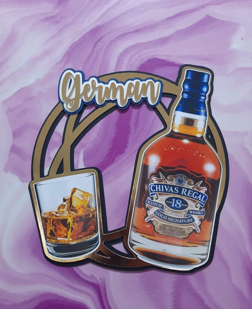 Topper Cake – Whiskey Chivas Regal – DewGenial