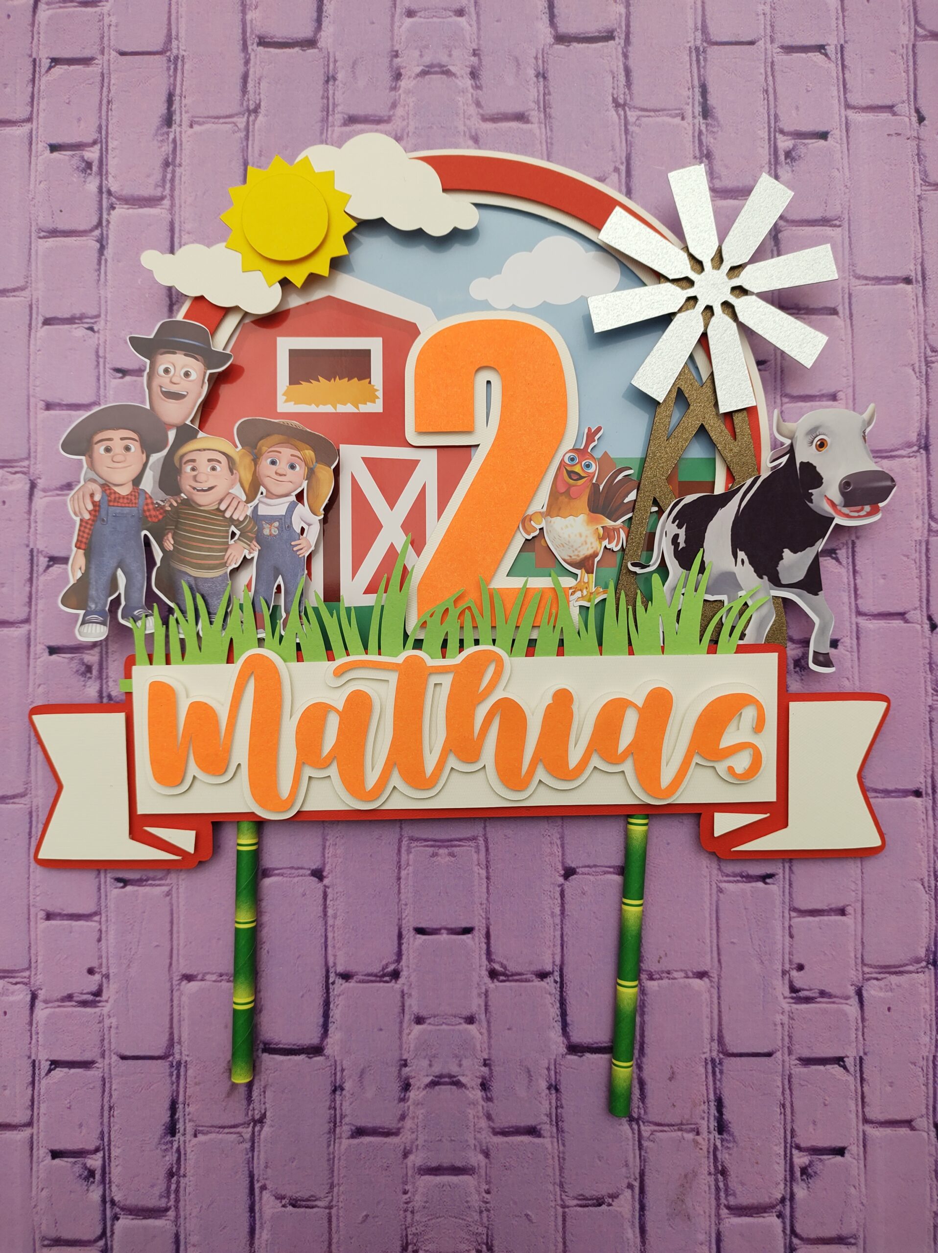 Topper Cake - Granja Zenon | DewGenial