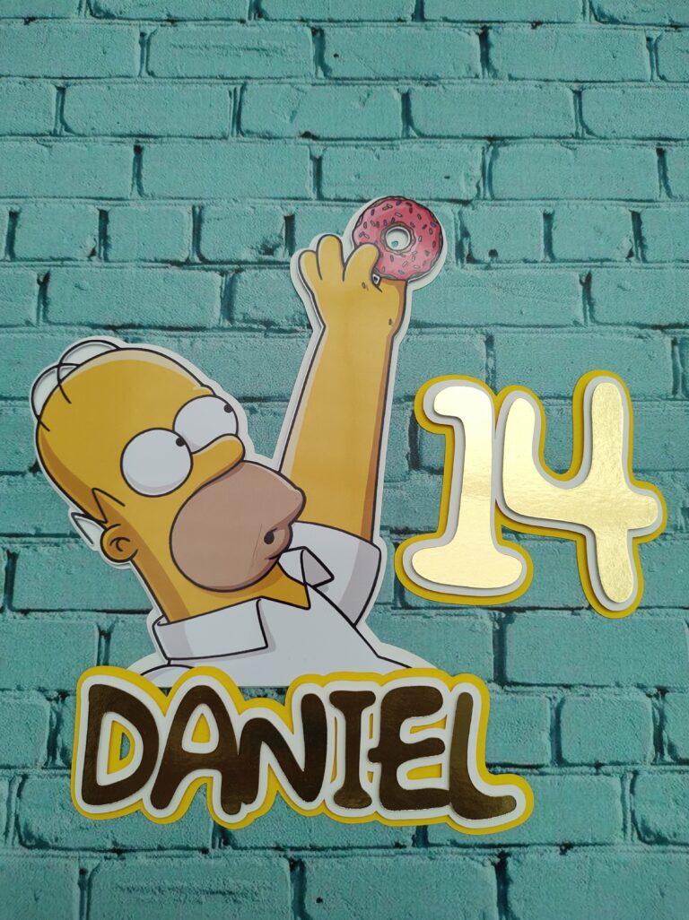 Topper Cake – Homero Simpson – DewGenial