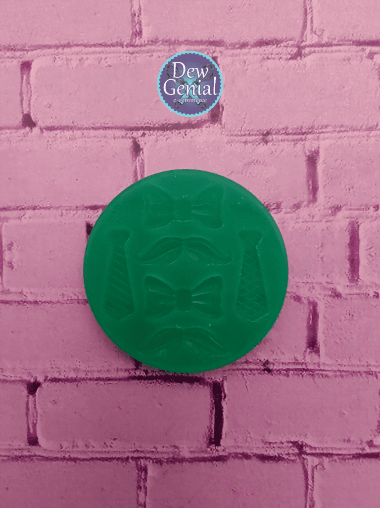 Molde de Silicona Corbata Bigotes y Corbatin DG-1027 | DewGenial