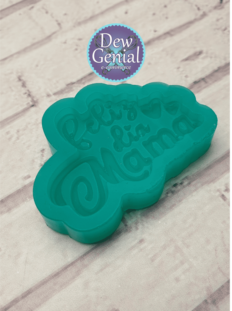 Molde De Silicona Feliz Dia Mama 4Cm DG-1178 | DewGenial