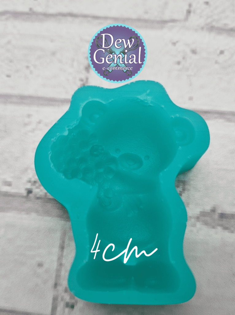 Molde De Silicona Oso Ramo Flores 4Cm DG-1213 | DewGenial